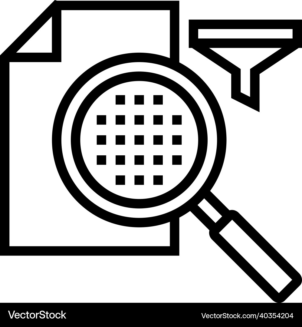 filter paper drawing