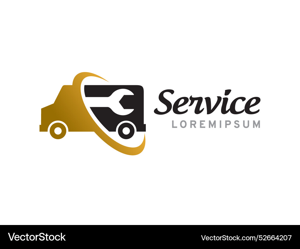 Car repair logo symbol or icon template Royalty Free Vector