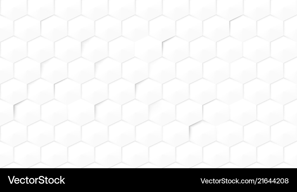 Abstract Light Honeycomb Pattern Royalty Free Vector Image