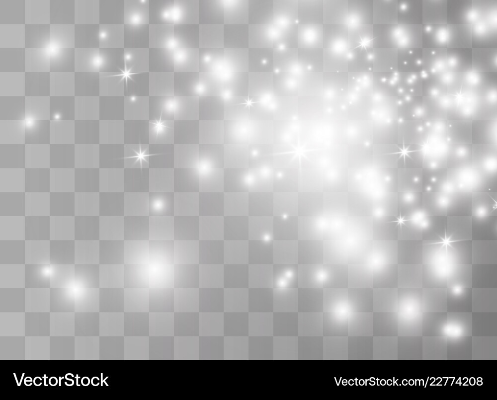 Sparkling magical dust Royalty Free Vector Image
