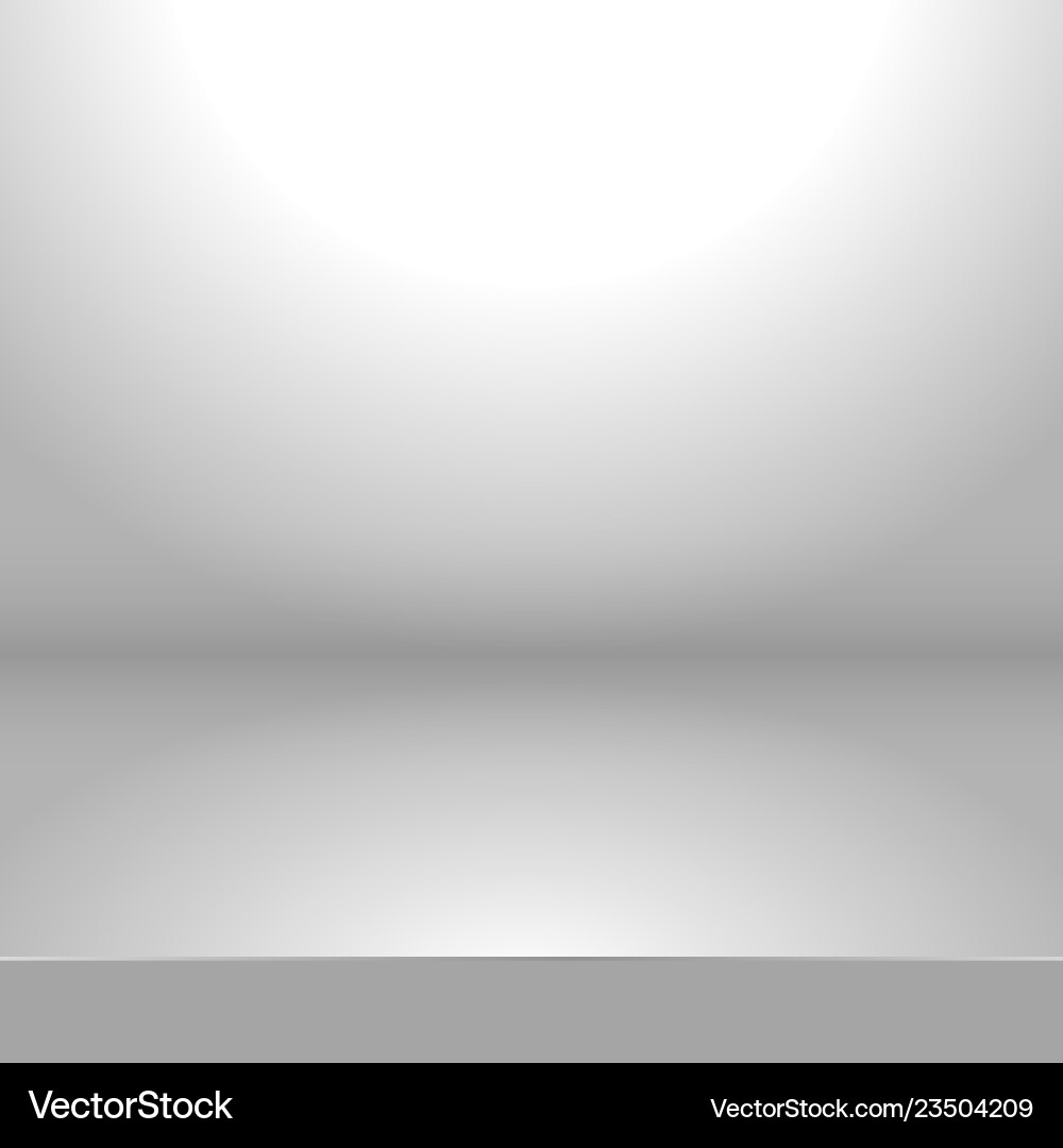 Empty studio backdrop Royalty Free Vector Image