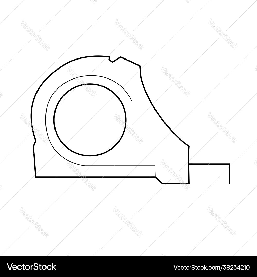 Tape measure Royalty Free Vector Image - VectorStock