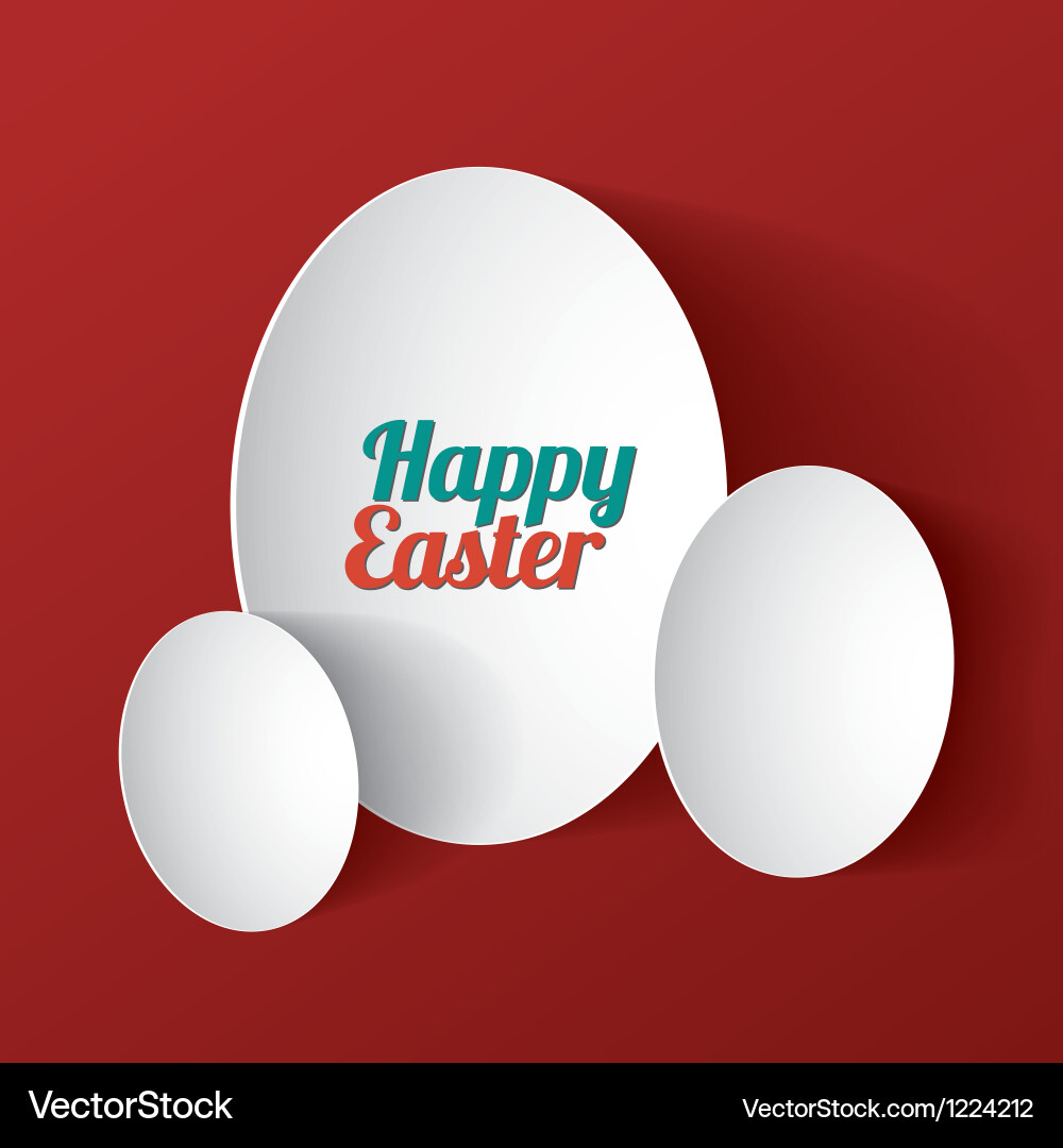 Abstract Easter Celebration Royalty Free Vector Image