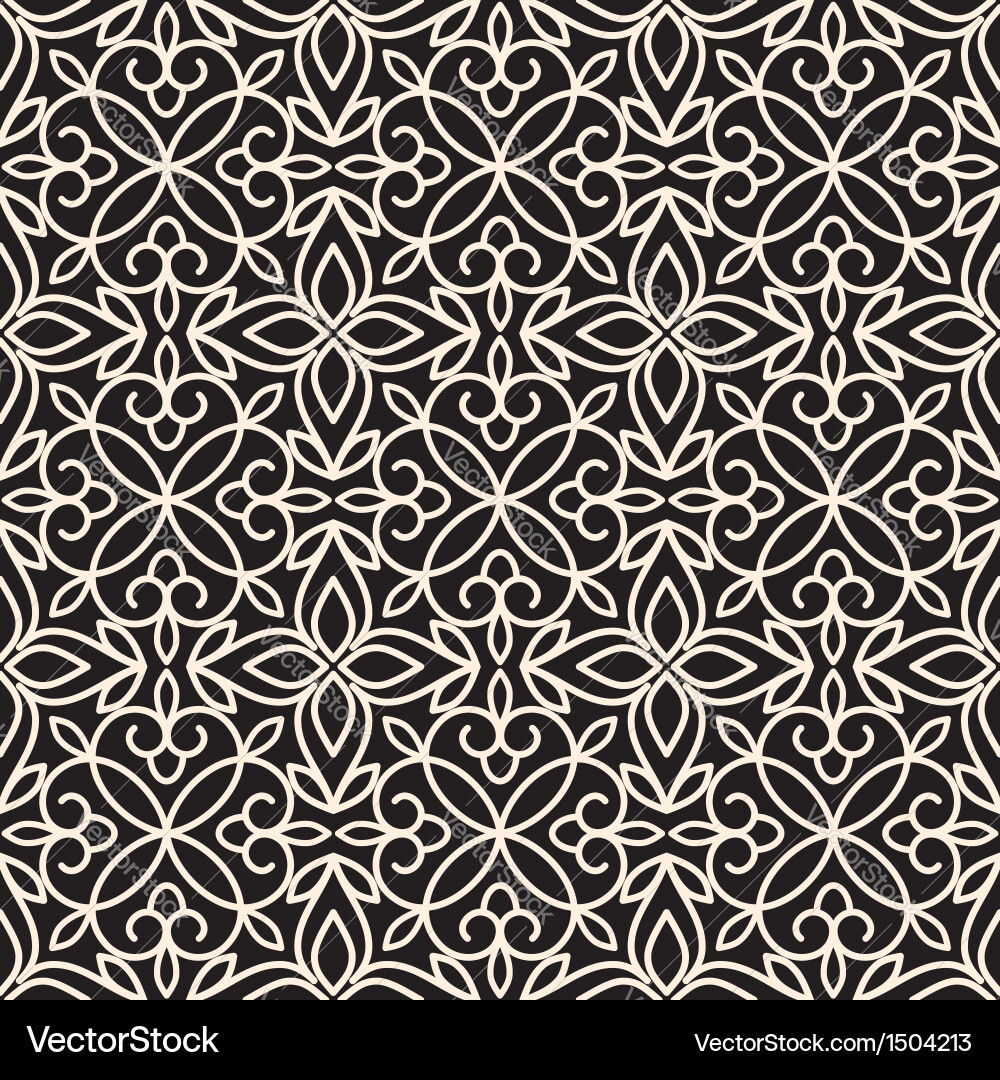 Intricate Lace Pattern Royalty Free Vector Image
