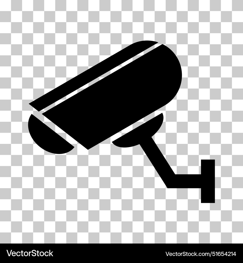 Closed circuit television camera icon cctv video Vector Image
