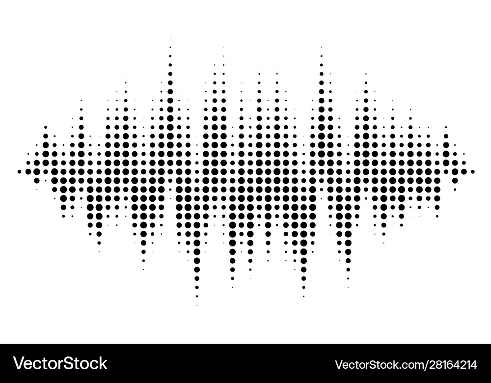 Sound waves Royalty Free Vector Image - VectorStock