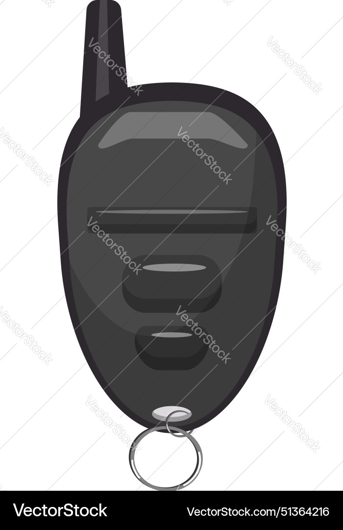 A car key fob Royalty Free Vector Image - VectorStock