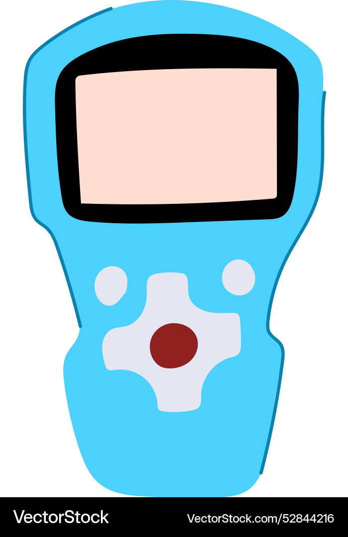 Interface car diagnostic scanner cartoon Vector Image