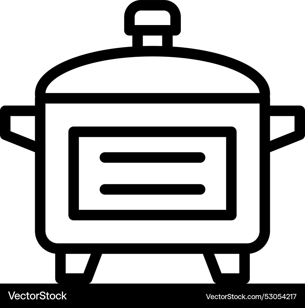 Cooker icon design Royalty Free Vector Image - VectorStock