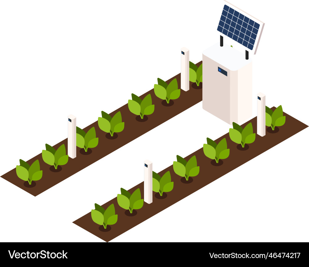 Smart farm icon Royalty Free Vector Image - VectorStock