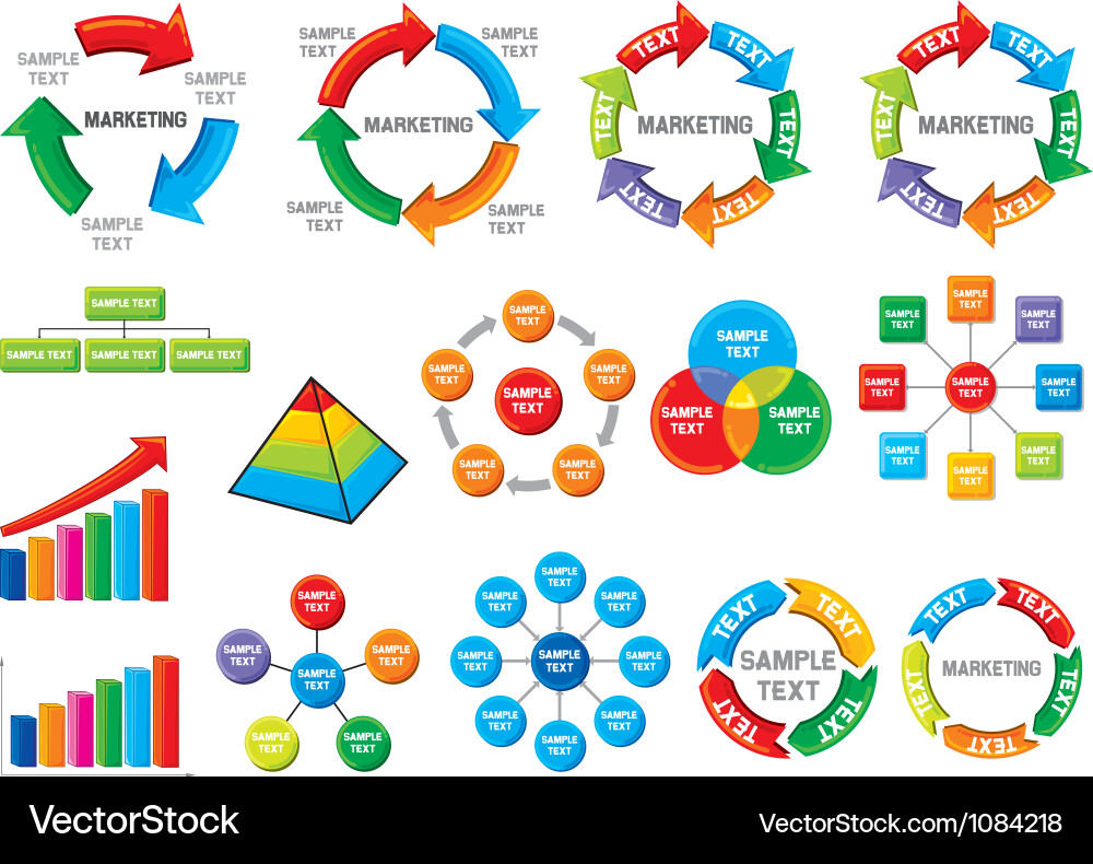 Descending Graph Vector Images (over 680)