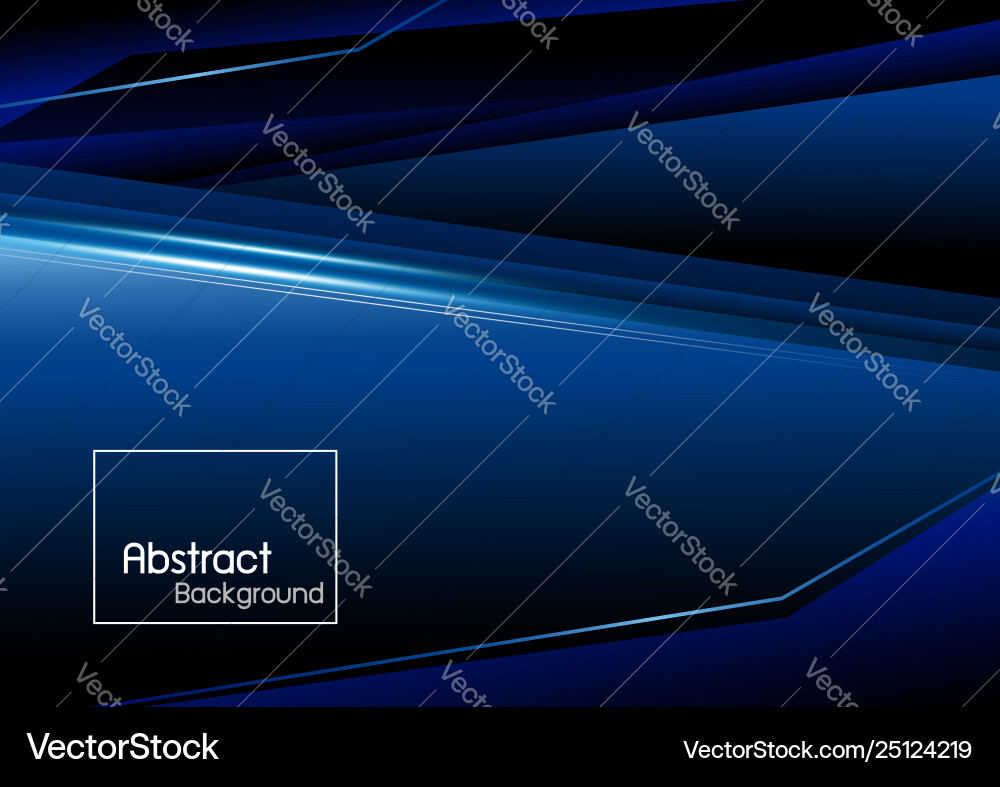 Abstract blue technology background Royalty Free Vector