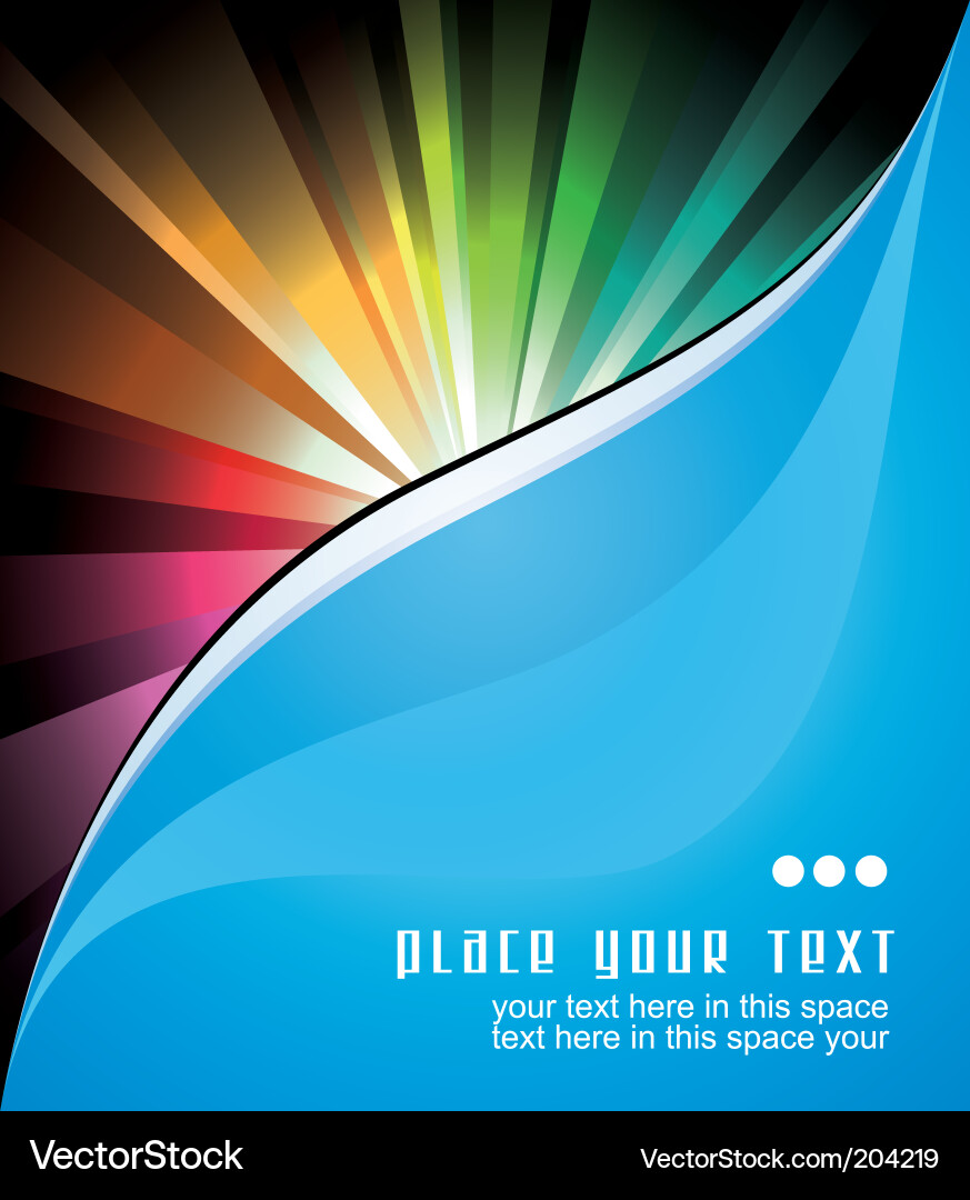 Colorful Abstract Backgrounds Royalty Free Vector Image