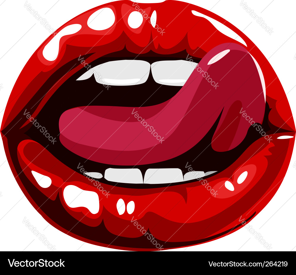 Licking Lips Vector Images (over 1,200)