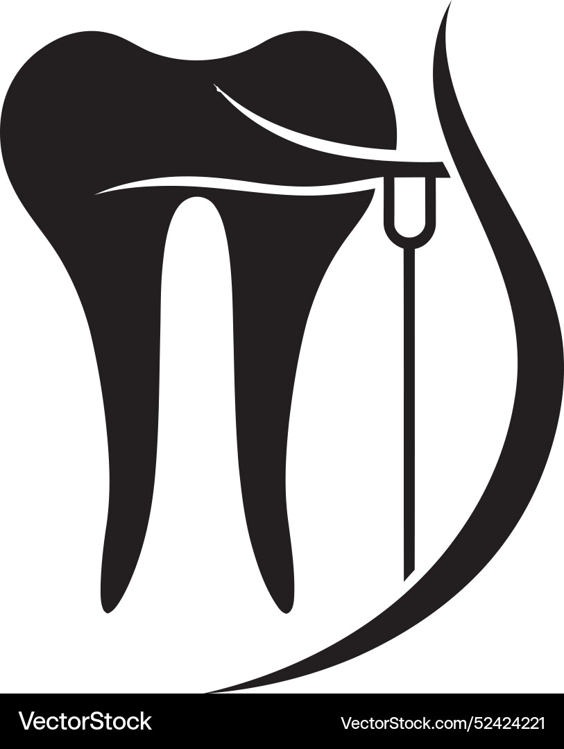 Expressive brushes in dental smiles dentist Vector Image