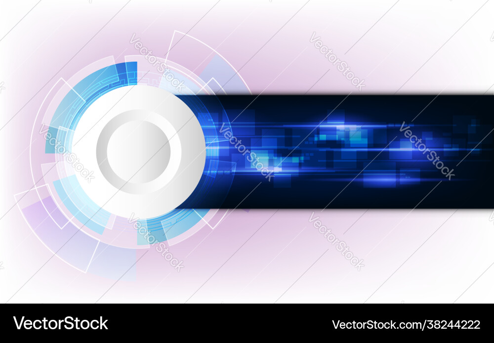 Abstract technological background concept Vector Image