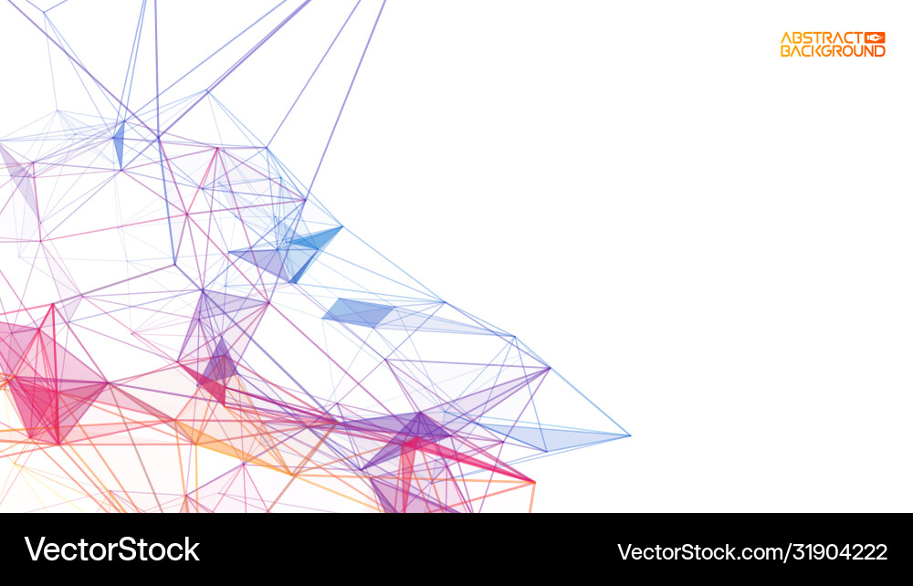 Network background abstract connect technology Vector Image