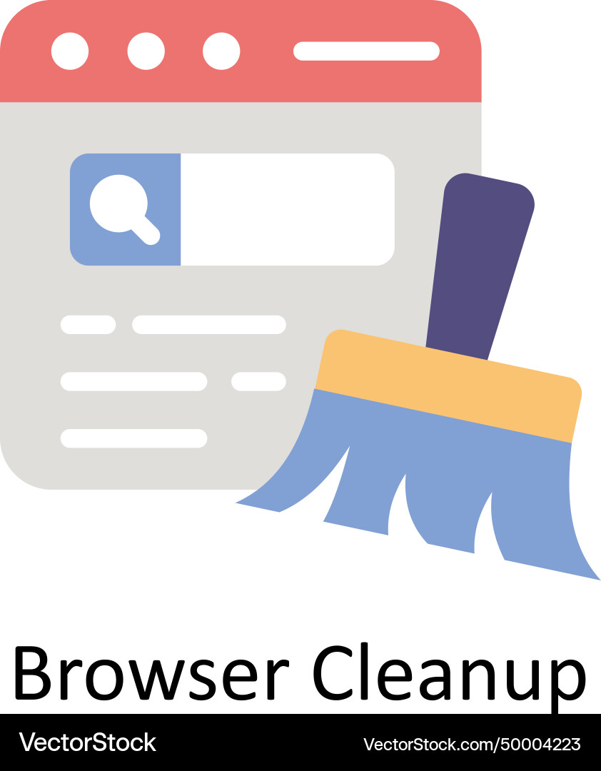 Clear Cache Vector Images (over 190)