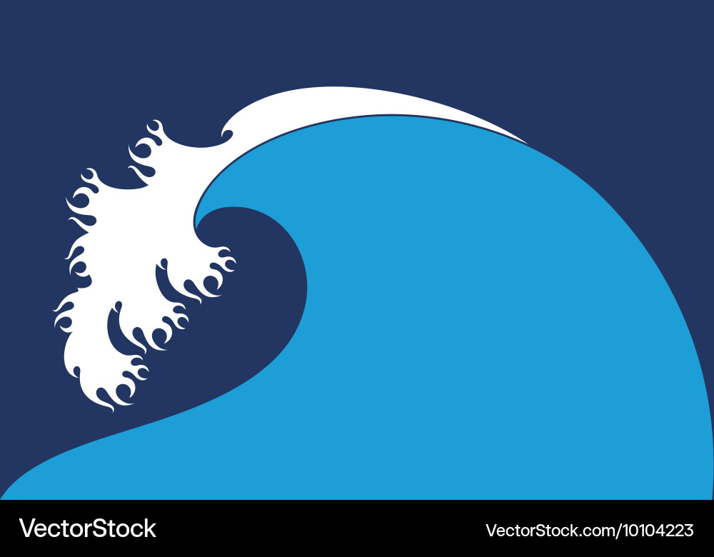 Wave Royalty Free Vector Image - VectorStock
