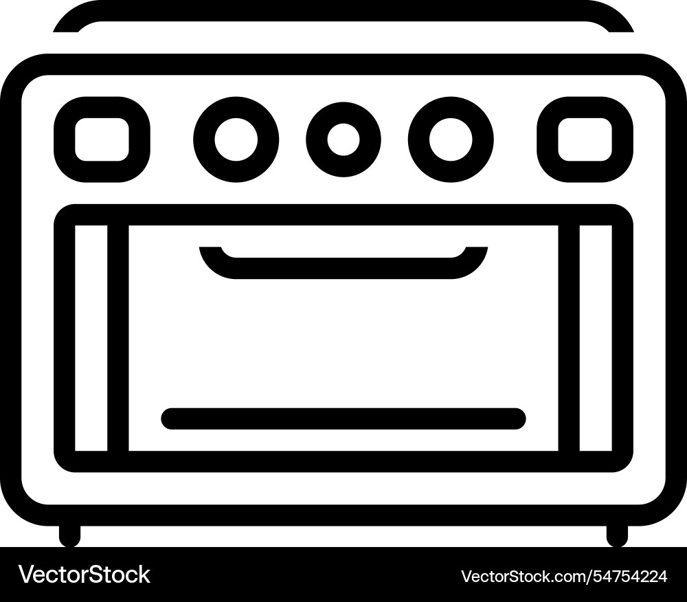 Oven Royalty Free Vector Image - VectorStock
