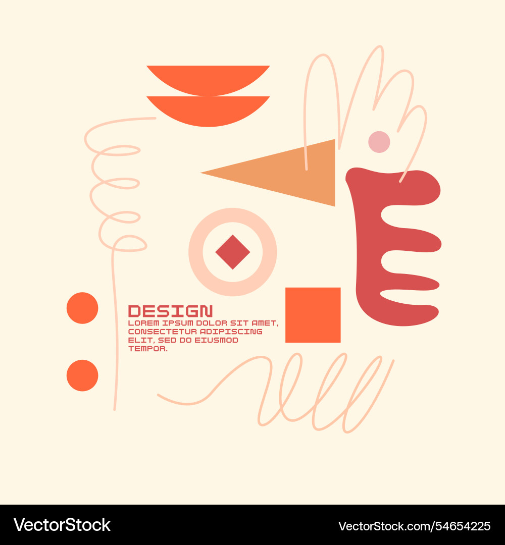 Abstract background for design a template for Vector Image