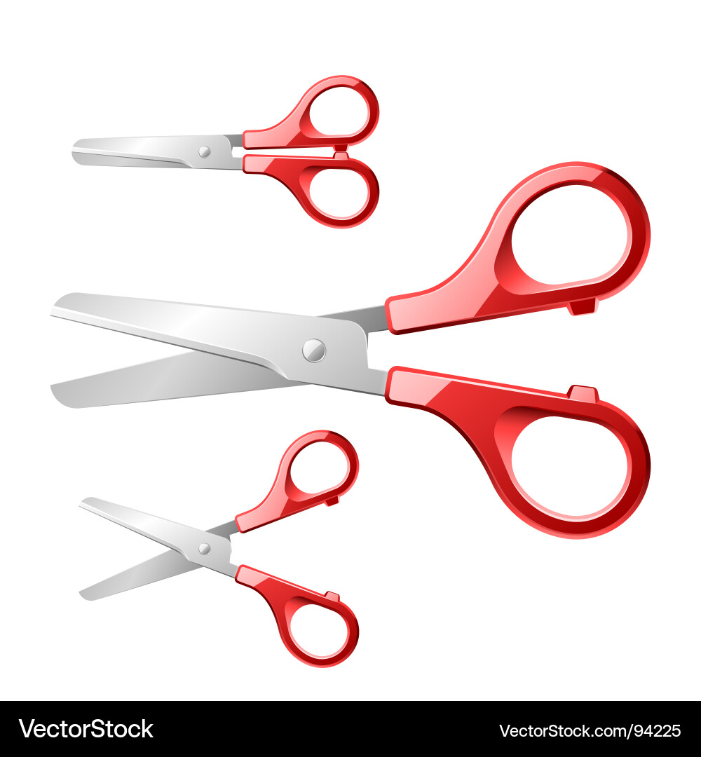 Scissors Royalty Free Vector Image - VectorStock