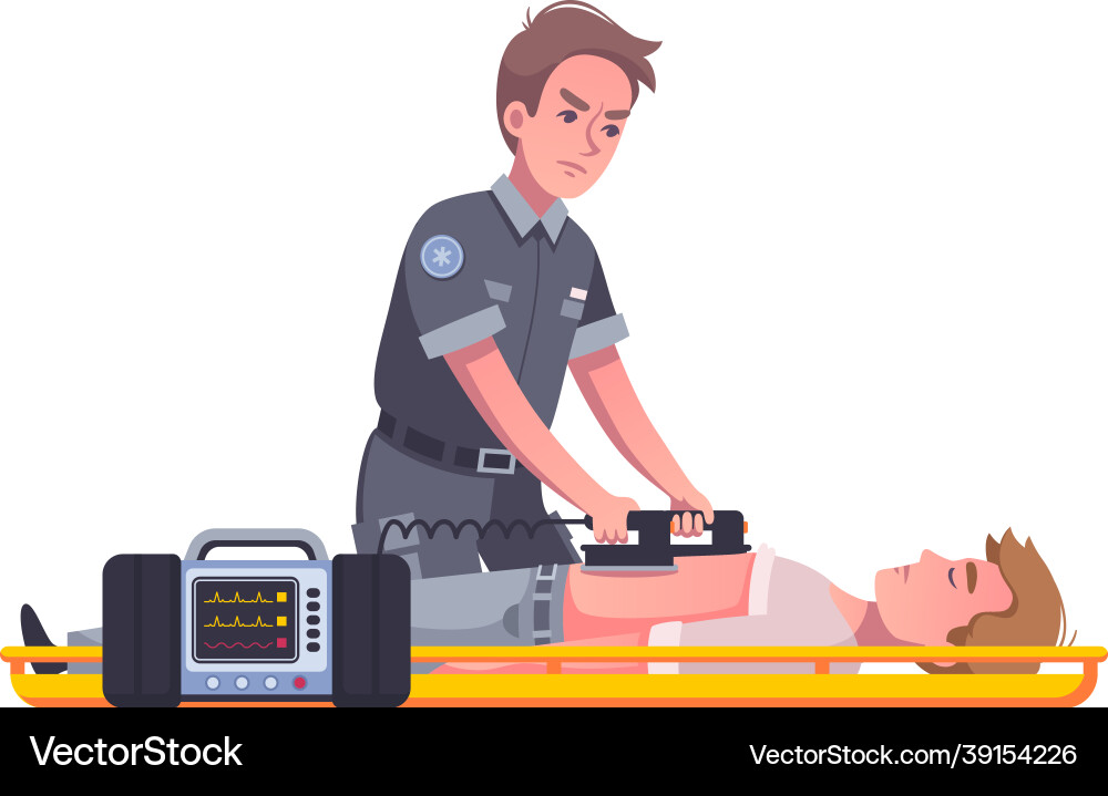 Emergency cartoon icon Royalty Free Vector Image