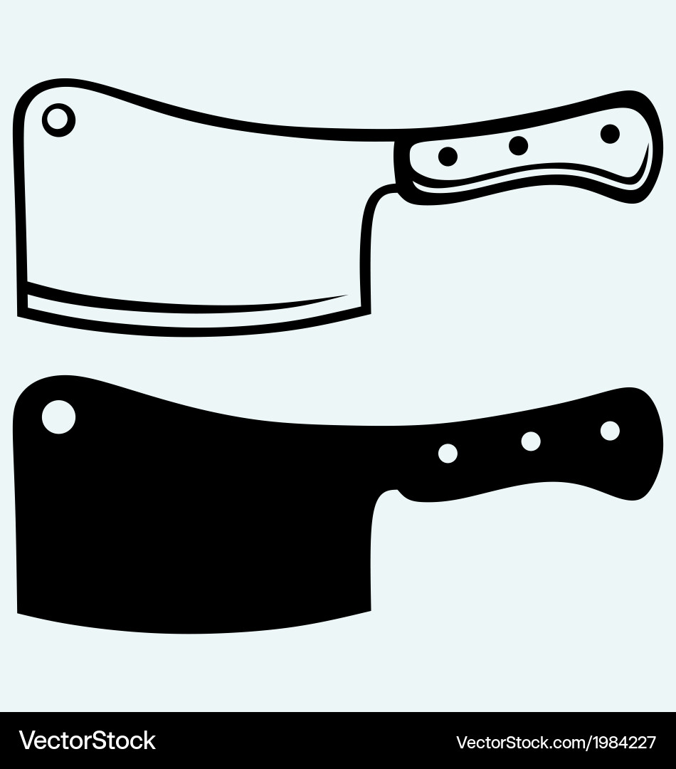 Meat chopper Royalty Free Vector Image - VectorStock
