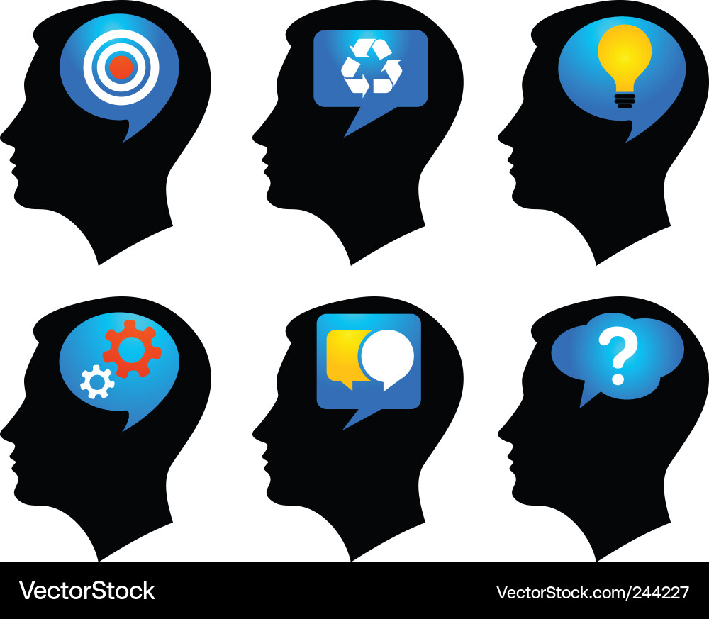 Thoughts Royalty Free Vector Image - VectorStock
