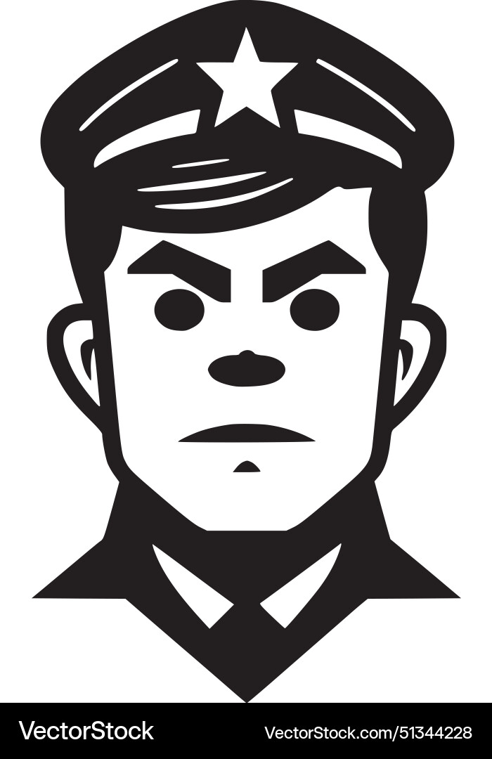 Army - minimalist and simple silhouette Royalty Free Vector