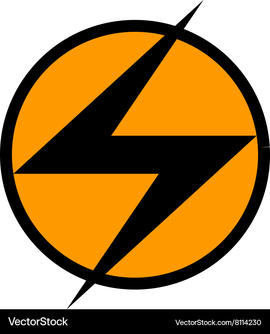 Electric-sign Royalty Free Vector Image - VectorStock