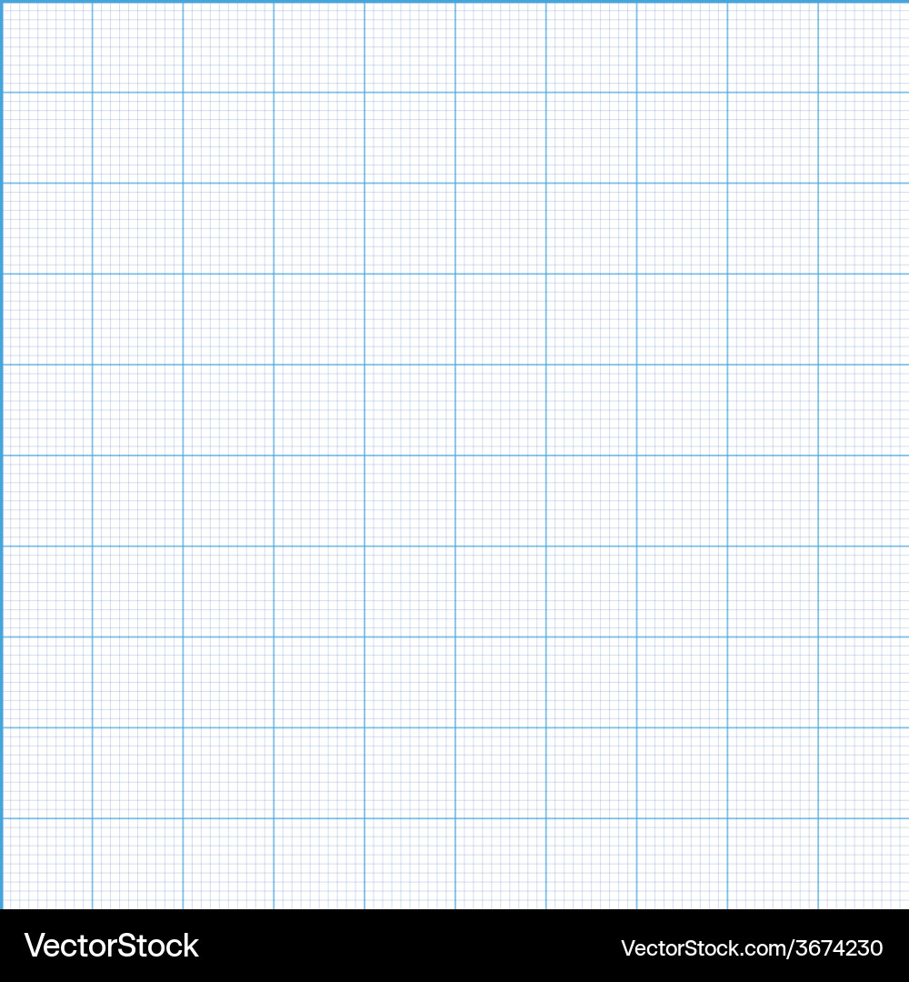 Millimeter Grid Paper Royalty Free Vector Image