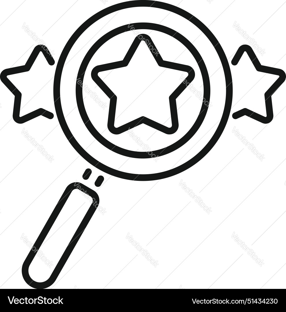 Quality check concept with magnifying Royalty Free Vector