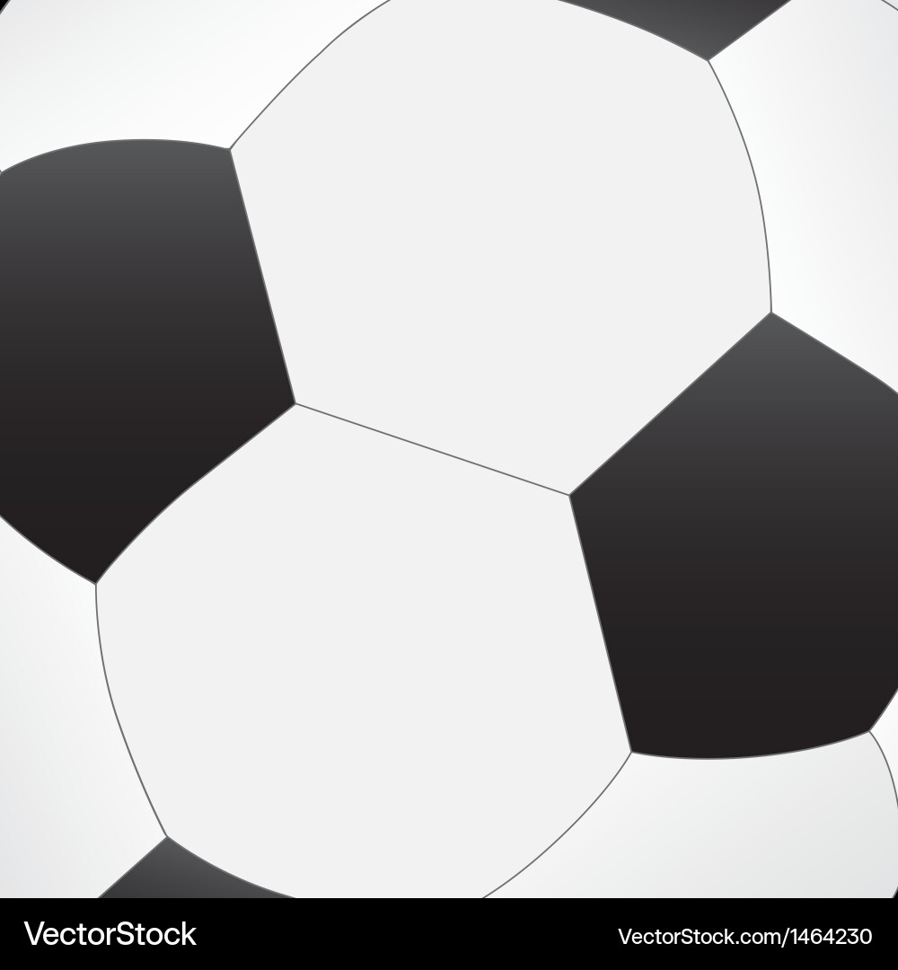 Soccer ball texture Royalty Free Vector Image - VectorStock