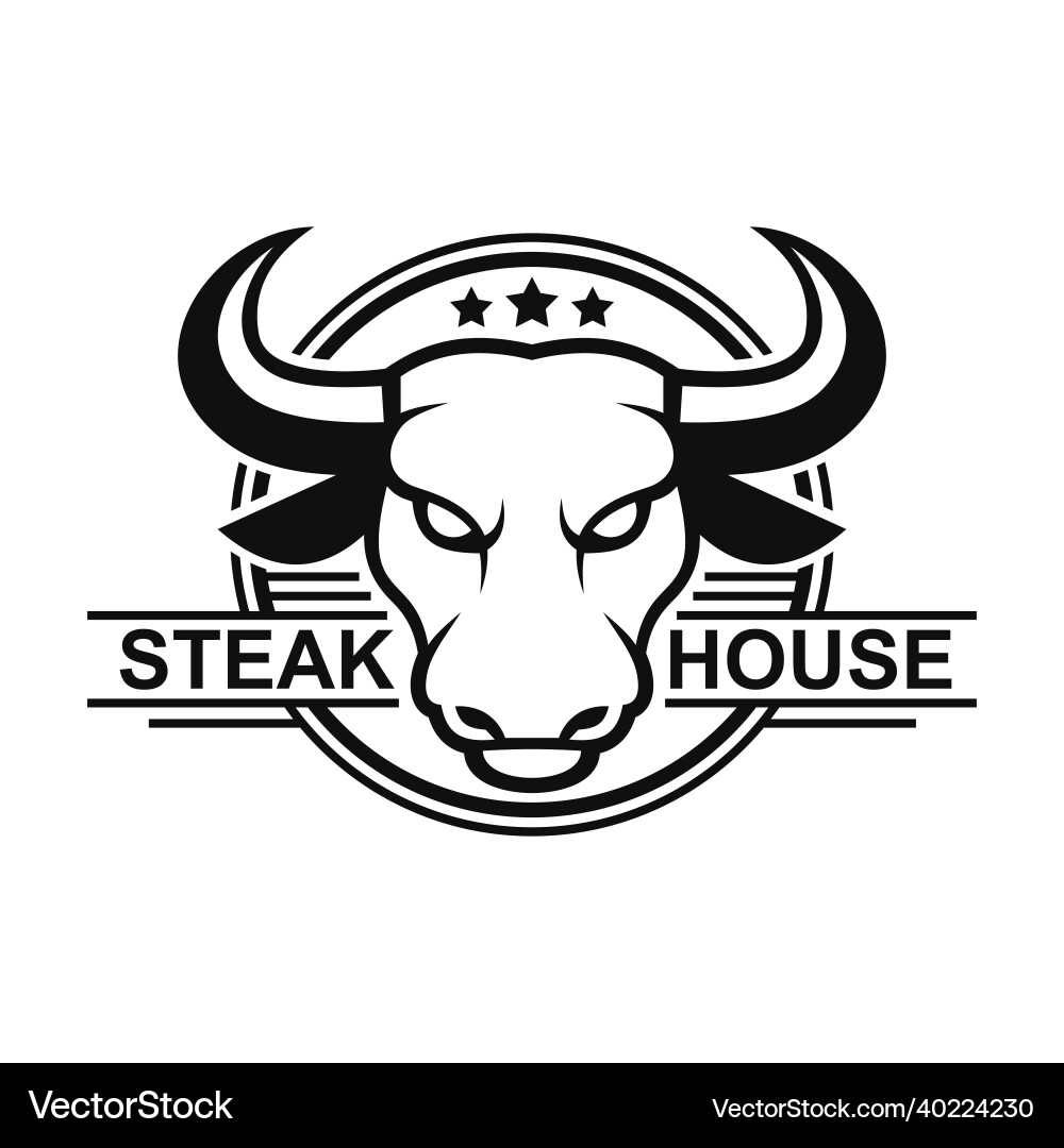 Steak Restaurant Logo Steak Logo Designs, Themes, Templates And