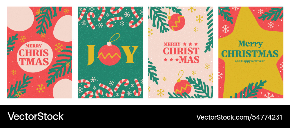Christmas cards design Royalty Free Vector Image