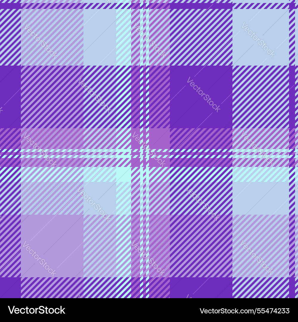 Subtle pastel purple and lavender plaid pattern Vector Image