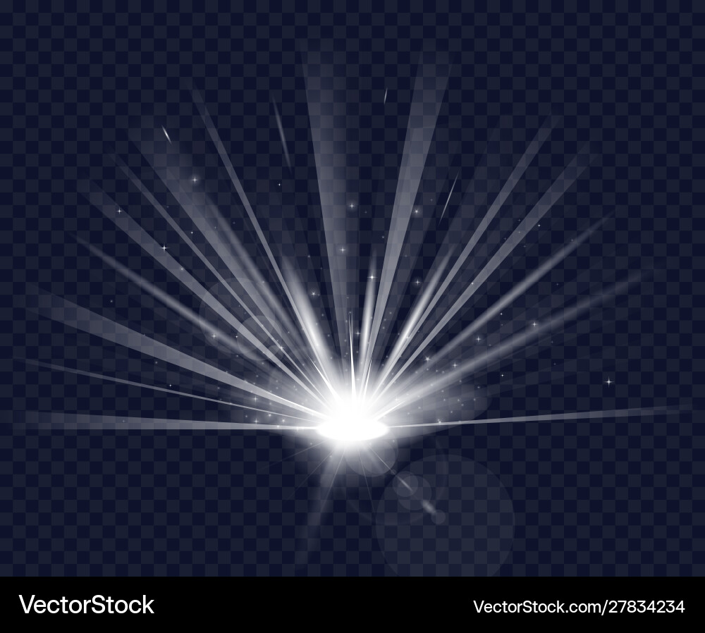 Magic Burst Effect Royalty Free Vector Image - VectorStock