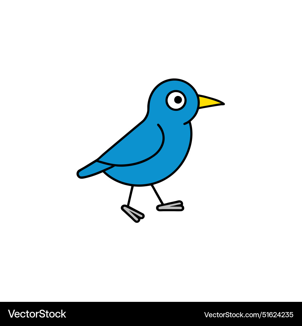 Bulbul bird cries icon Royalty Free Vector Image