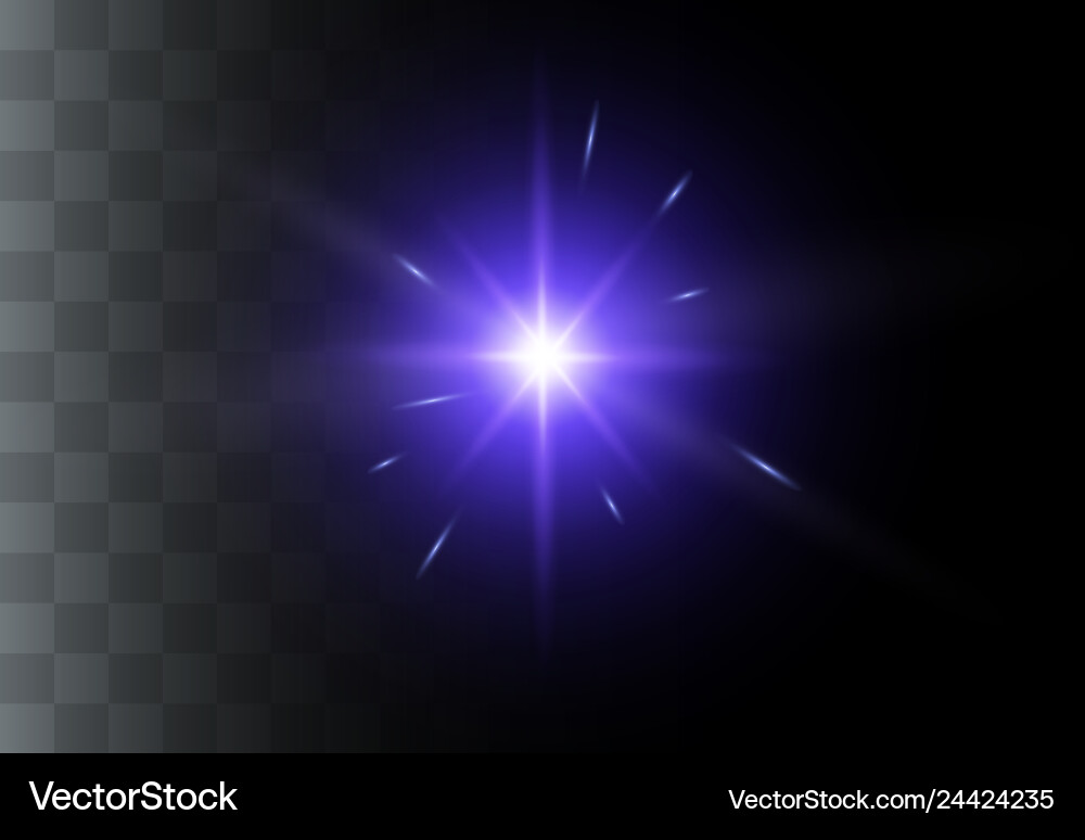 Light flare special Royalty Free Vector Image - VectorStock