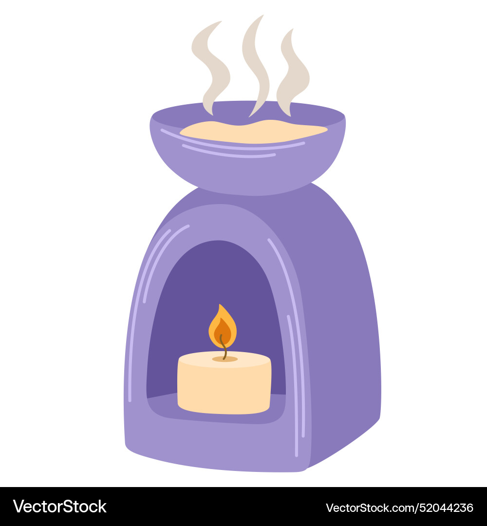 2167 scented candle Royalty Free Vector Image - VectorStock