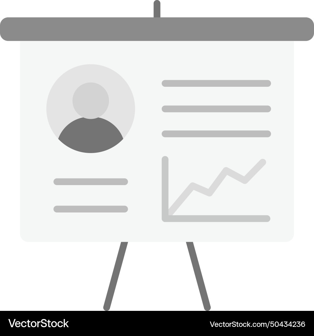 Human analysis icon image Royalty Free Vector Image