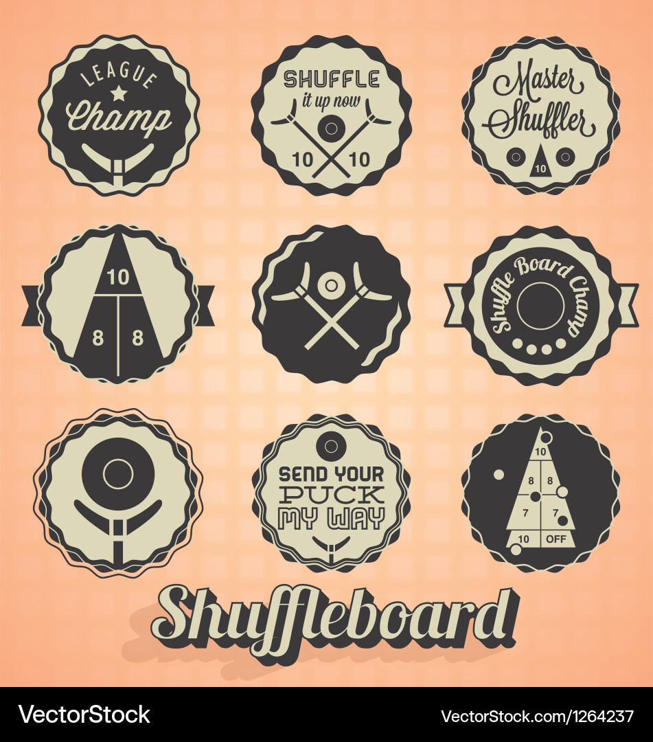 Shuffleboard Vector Images (59)