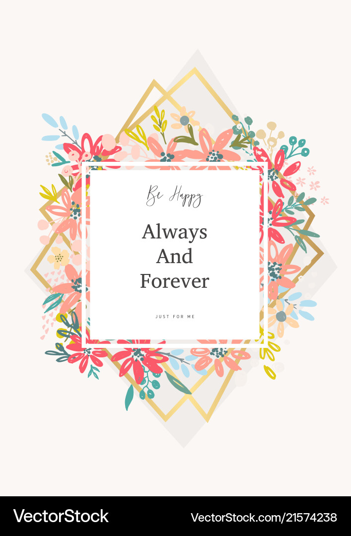 Frame template Royalty Free Vector Image - VectorStock