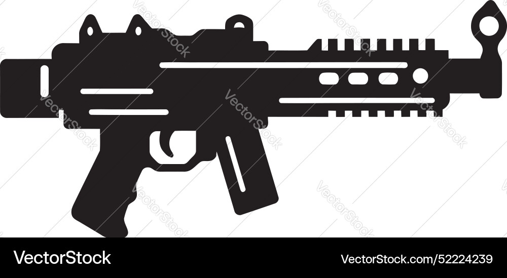 Foam fueled fun iconic black logo featuring toy Vector Image