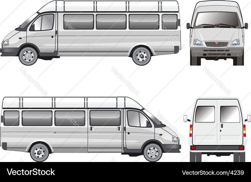 Passenger bus Royalty Free Vector Image - VectorStock