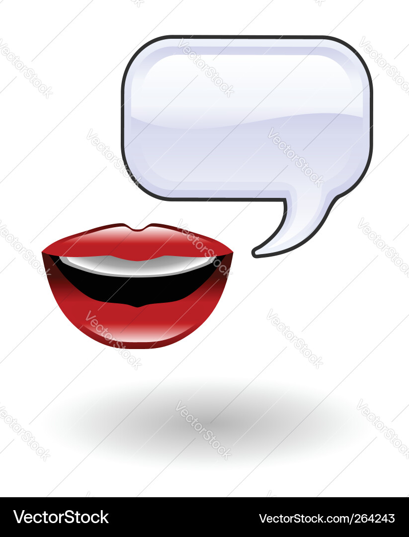 Talk Royalty Free Vector Image - VectorStock