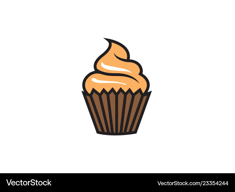 Cupcake Vector Logo