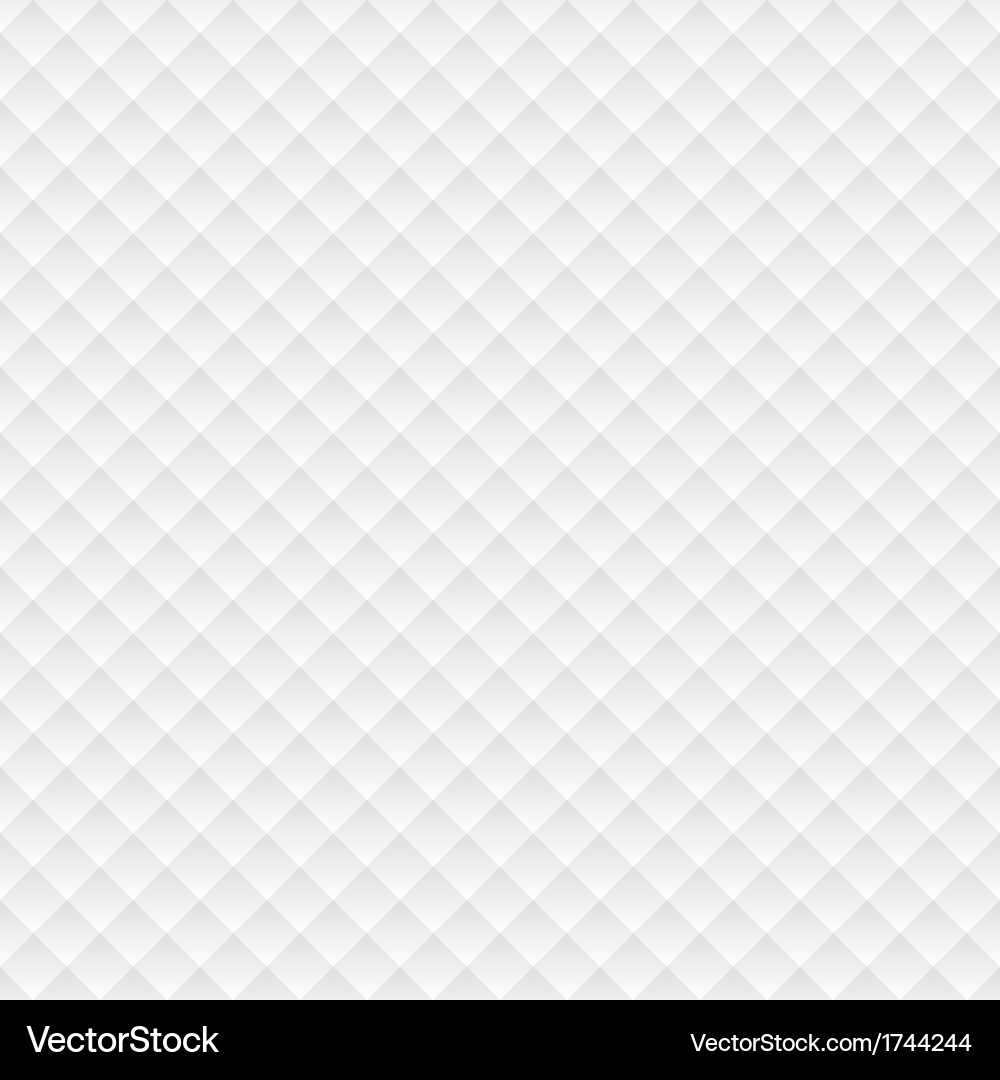 White Rhombus Seamless Pattern Royalty Free Vector Image
