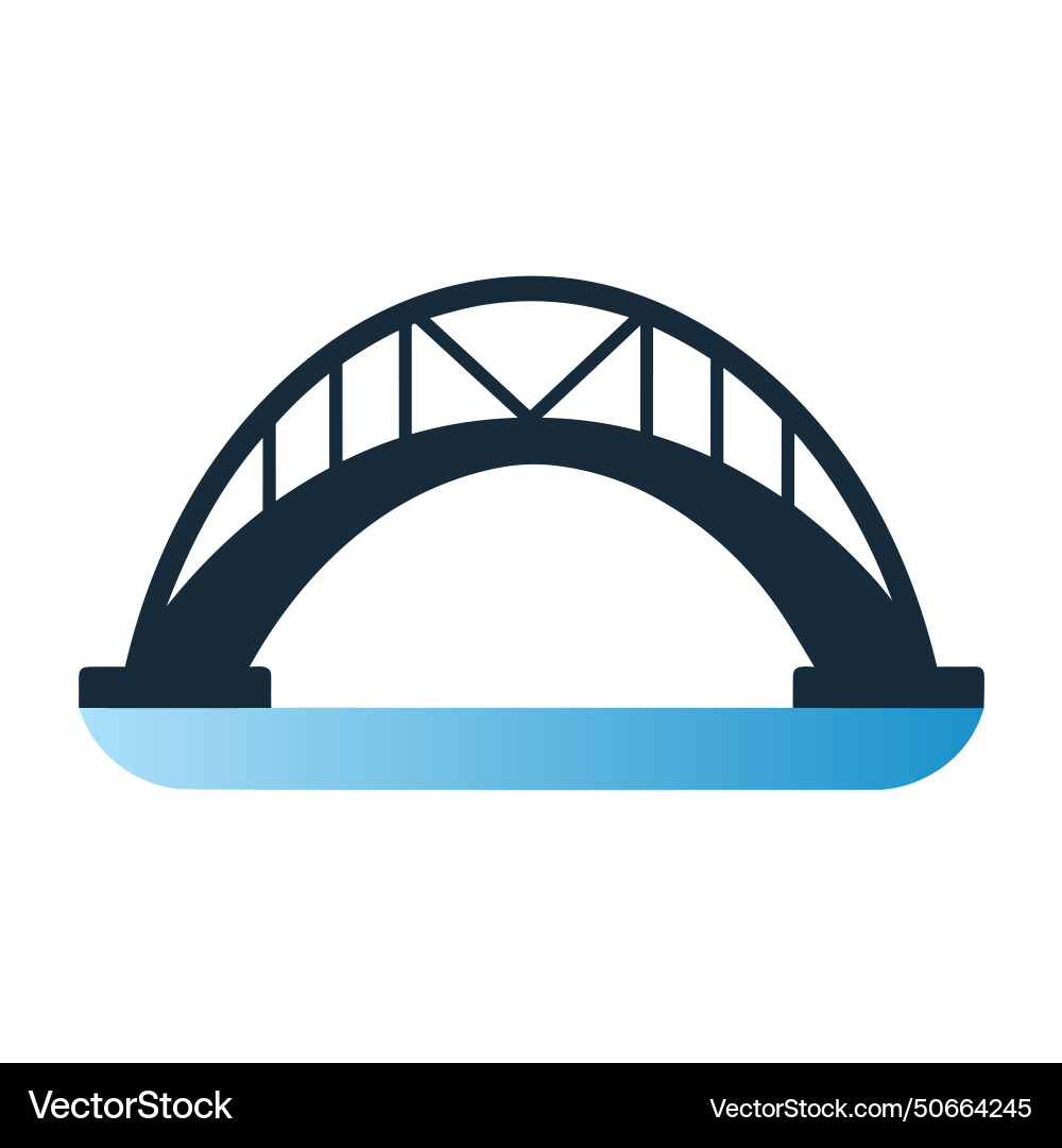 Software development service filled gradient logo Vector Image